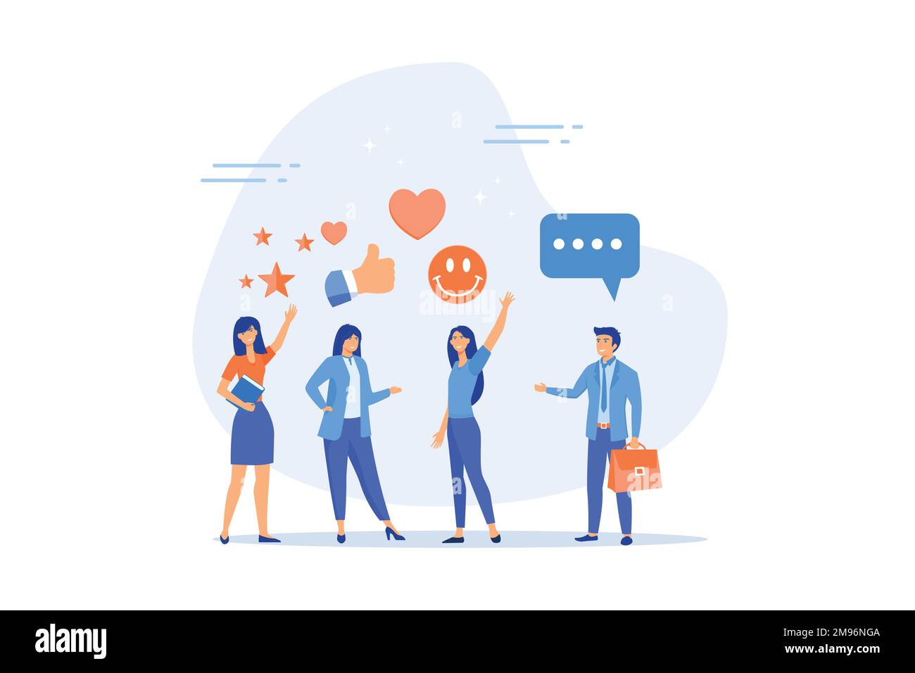 Customer experience vector vectors hi-res stock photography and images ...