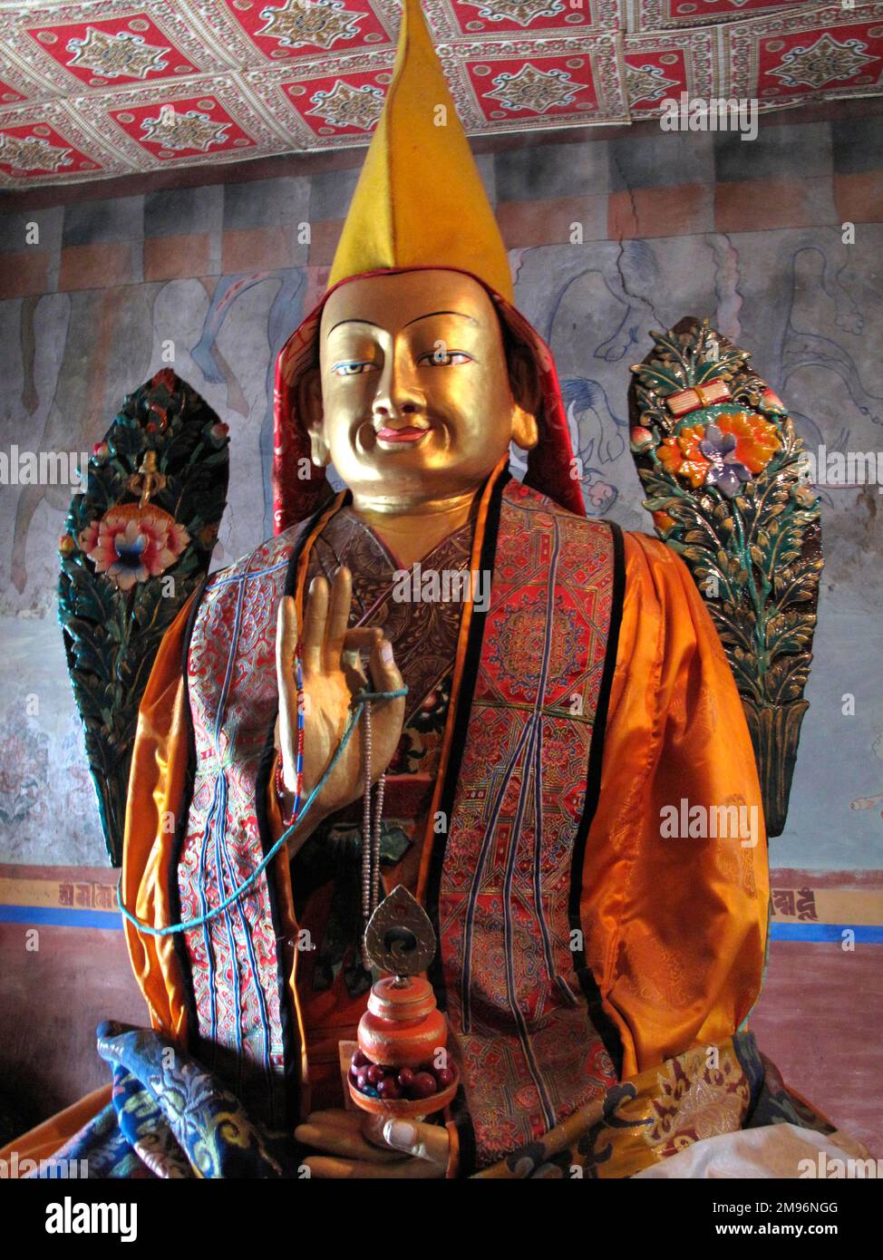 India, Jammu and Kashmir, Ladakh, Thiksey: Thiksey Monastry, Buddhist ...