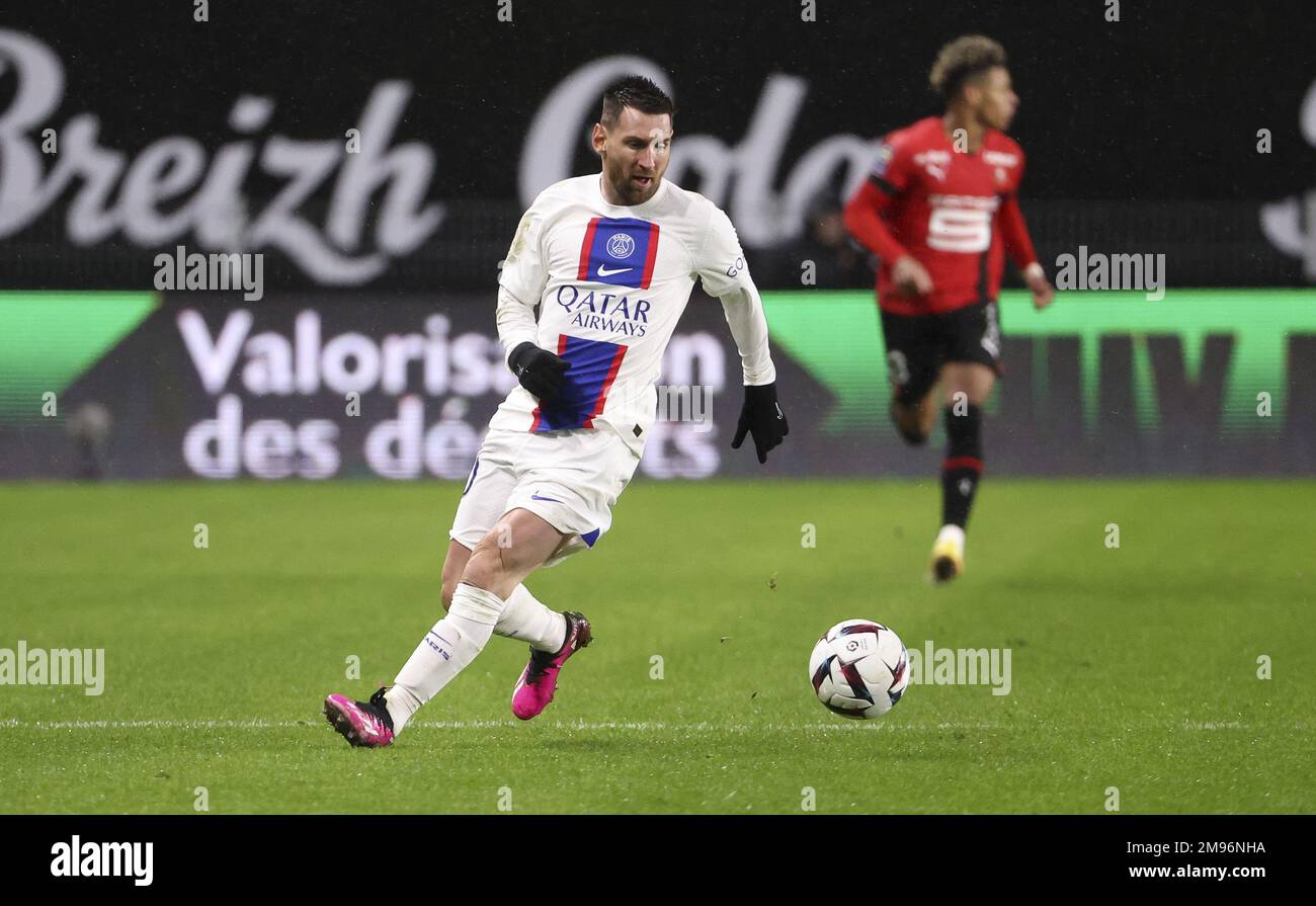 Lionel Messi of PSG during the French championship Ligue 1 football ...
