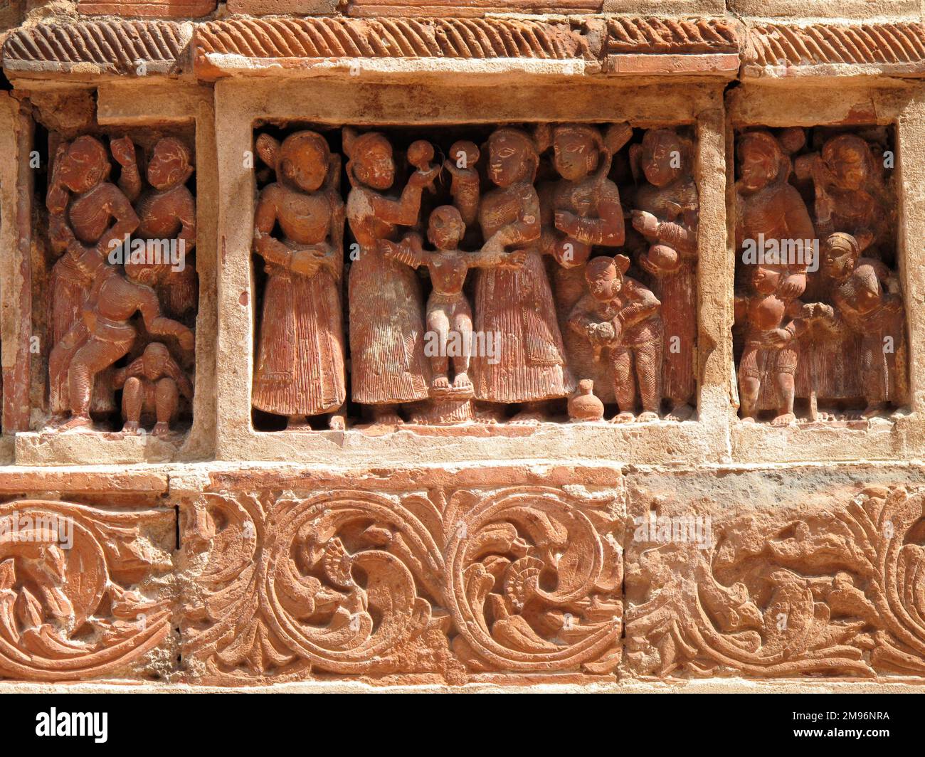 India - West Bengal - Hooghly river - Kalna: Lalji Temple area, Vijay ...