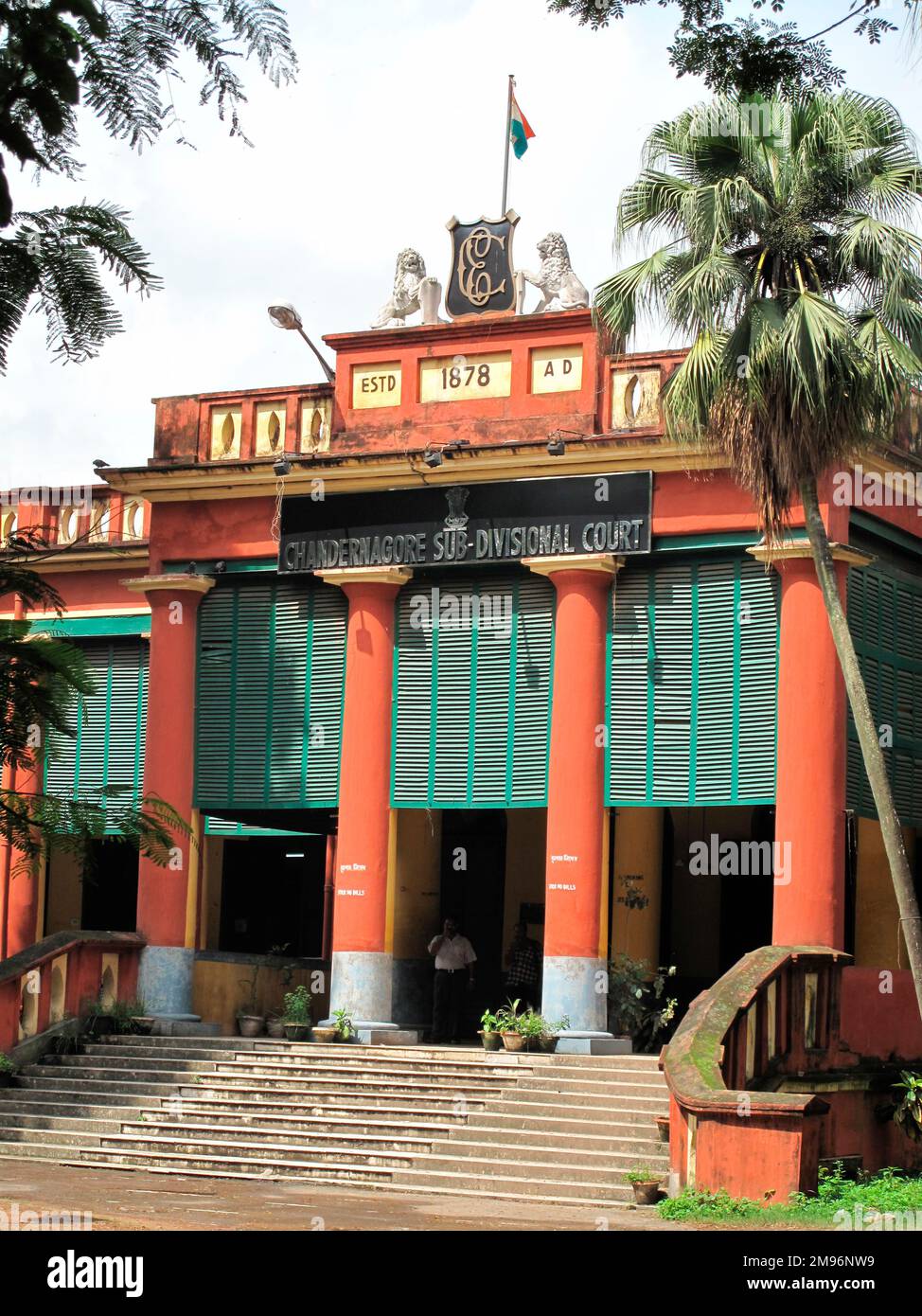 India - West Bengal - Hooghly river - Chandanagar: A fomer colonial ...