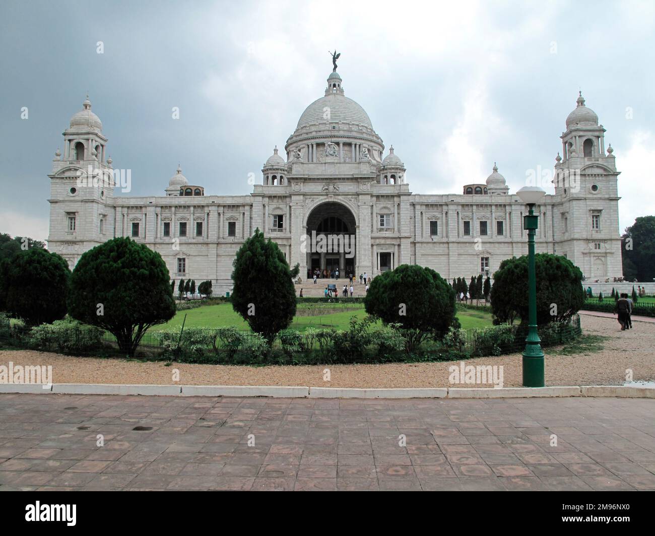 India, West Bengal, Kolkata, city centre: Victoria Memorial (colonial ...