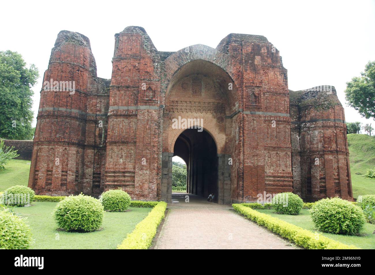 India, West Bengal, Gour: Northern gateway to the Fort Dakhil or Salami ...