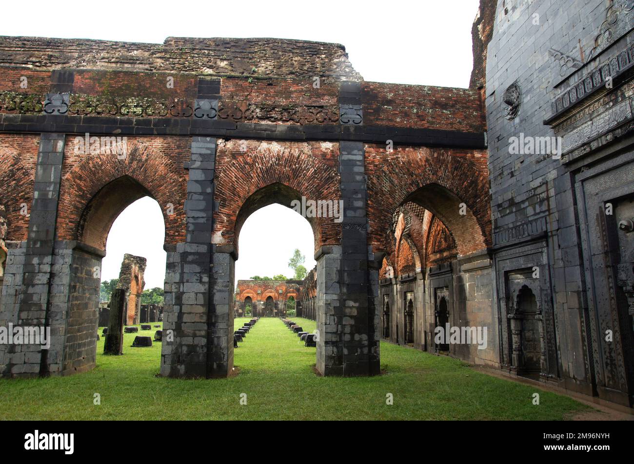 India, West Bengal, Pandua: Adina Mosque or Jami Masjid (1364 AD ...