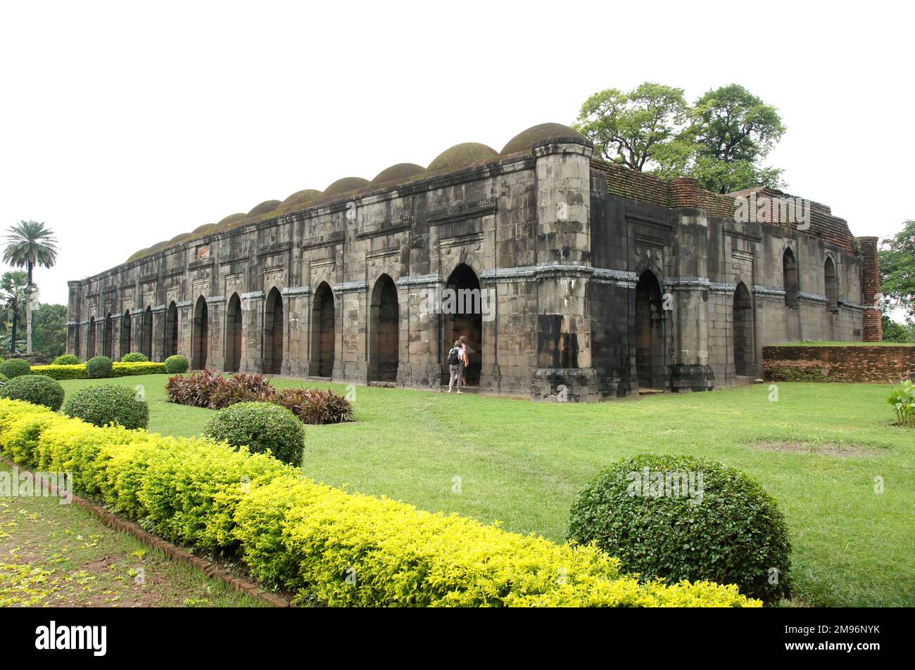 India, West Bengal, Gour: Baradwari ('Golden') Mosque (1526 AD Stock ...