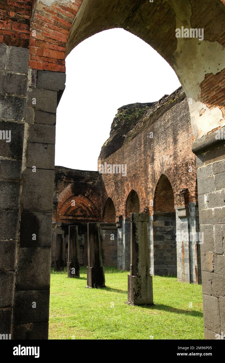 India, West Bengal, Pandua: Adina Mosque or Jami Masjid (1364 AD ...
