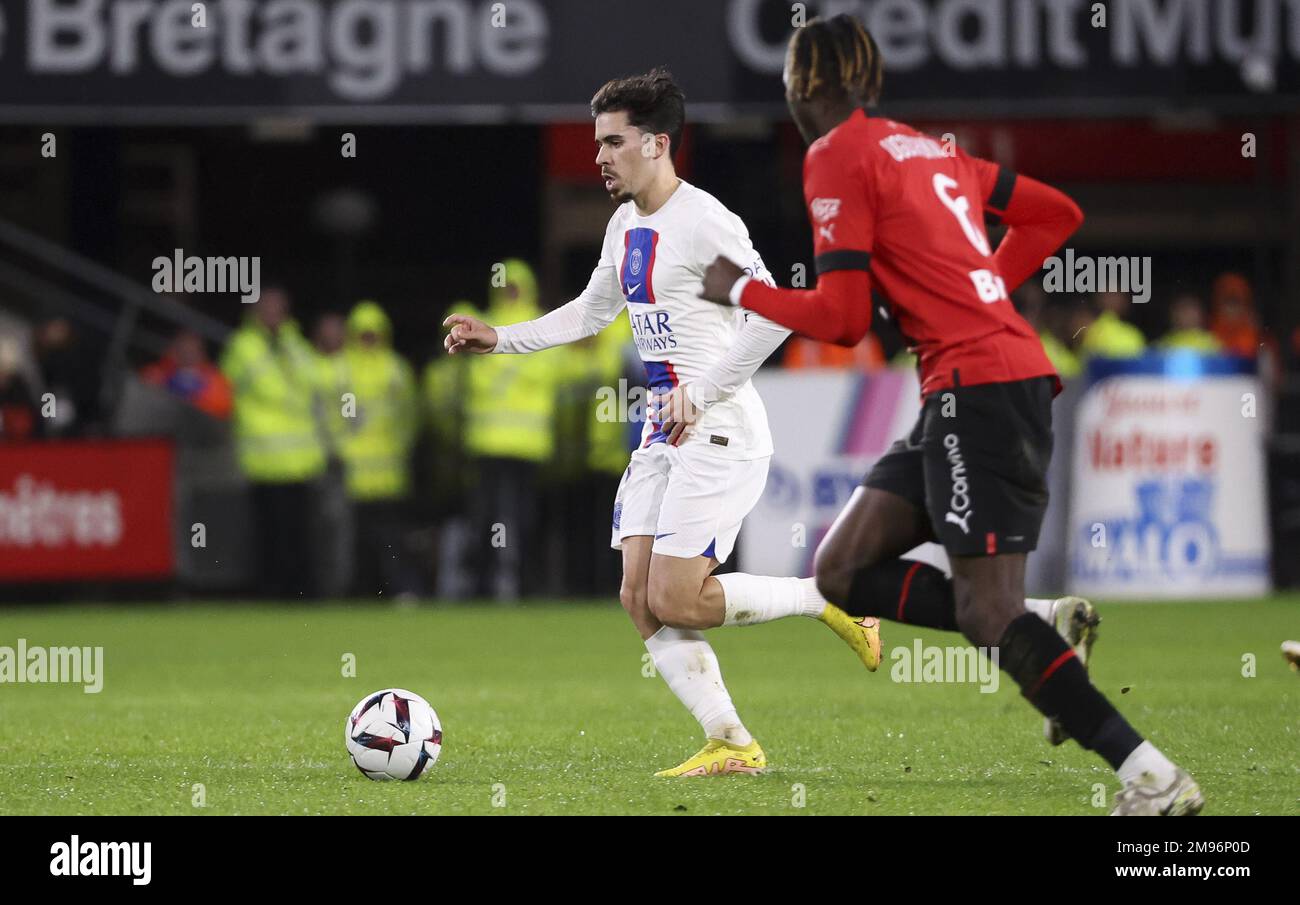 Vitinha of PSG during the French championship Ligue 1 football match ...