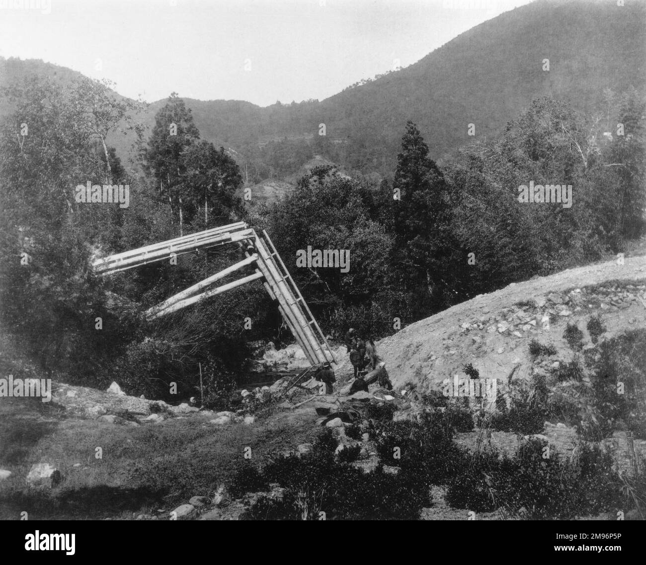 In Japan’s Neo Valley the result of the 1891 Mino-Owari Earthquake ...