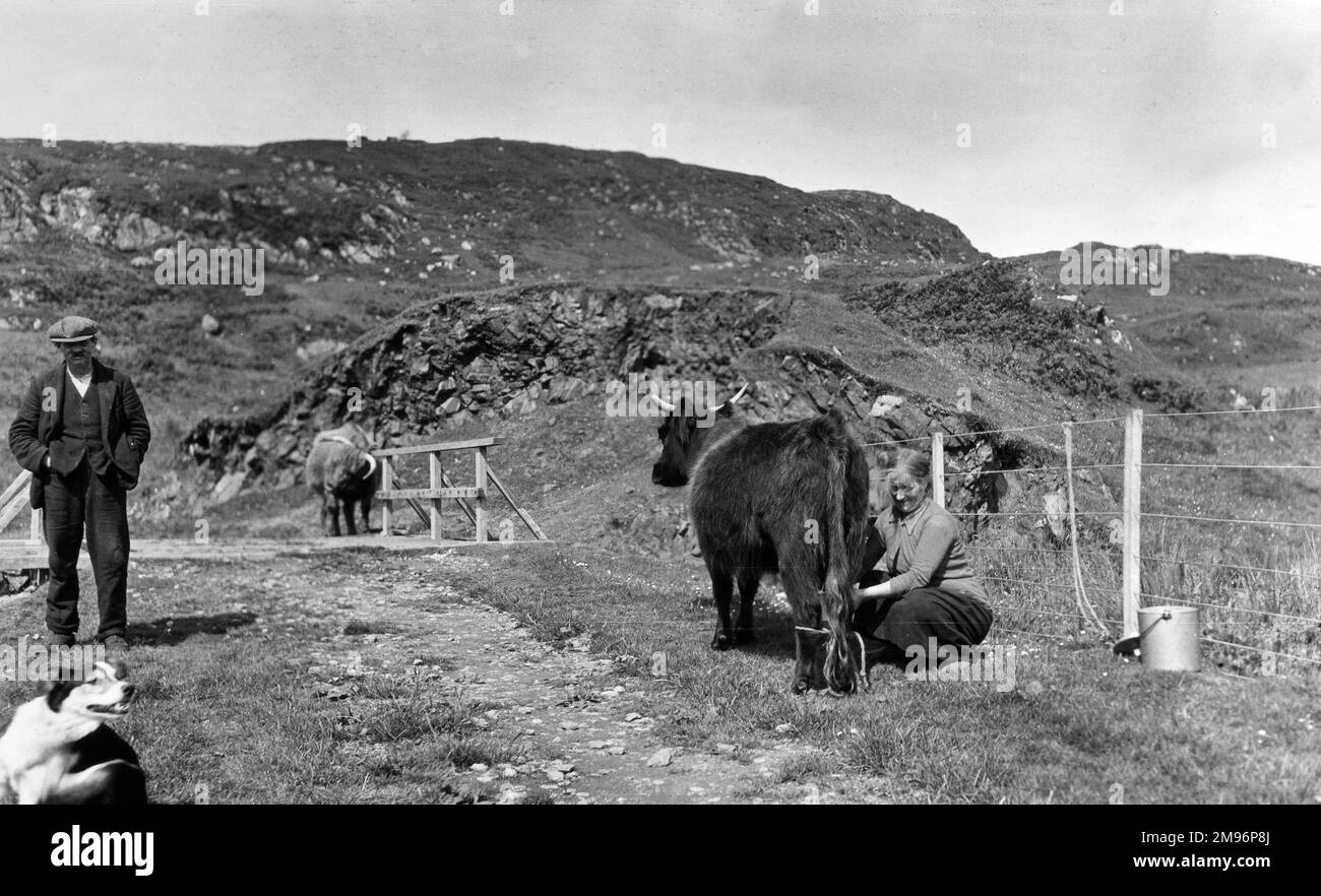 Scots horn Black and White Stock Photos & Images - Alamy