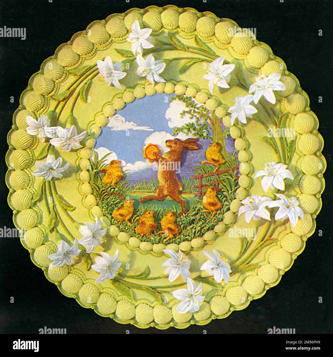 Seasonable Cakes, Easter Design Stock Photo - Alamy