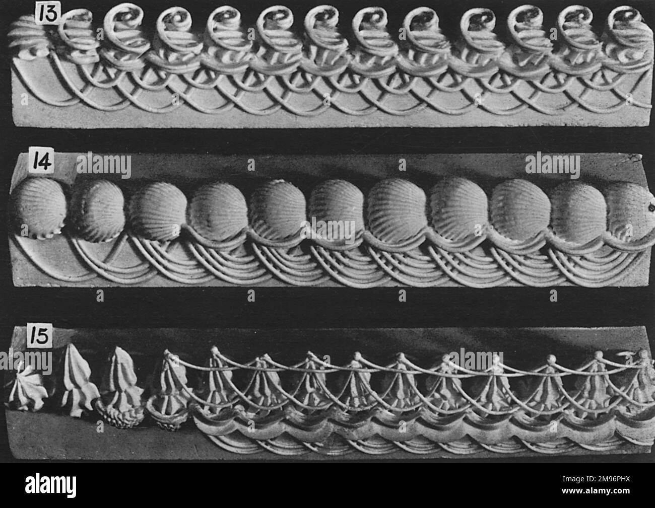 Cake Border and Side Scroll Designs. (13) Shell Border with "C" Scroll ...