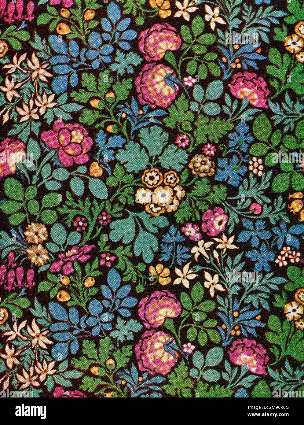 Wallpaper design, entitled 'Austria', featuring beautiful floral ...