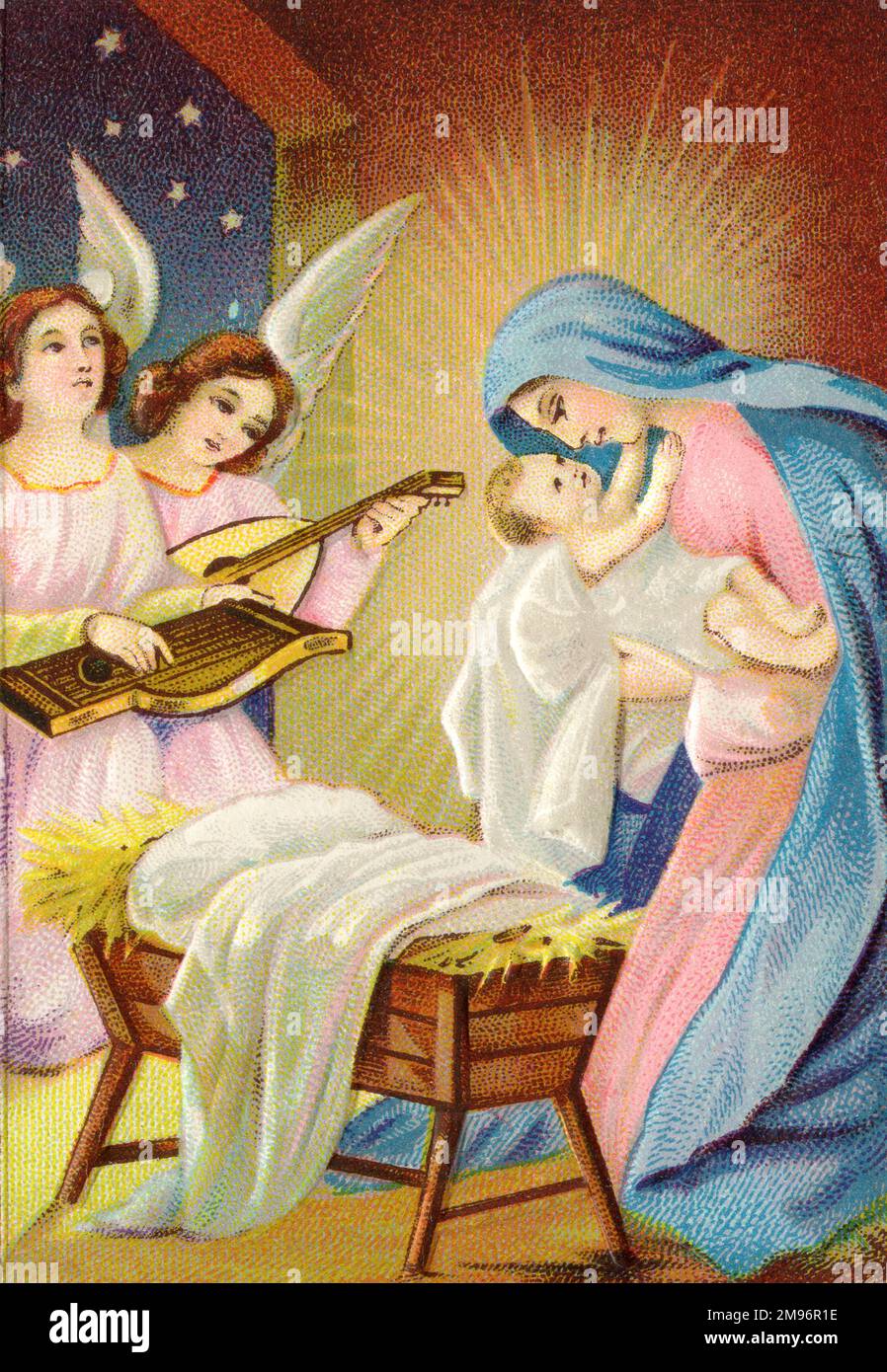 Baby Jesus And Angels