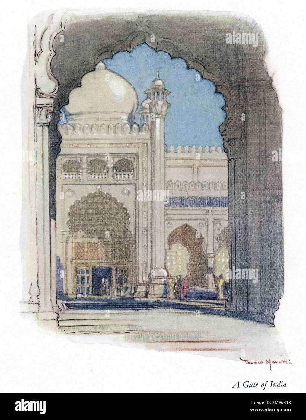 A Gate of India, inspired by the British Empire Exhibition, Wembley ...