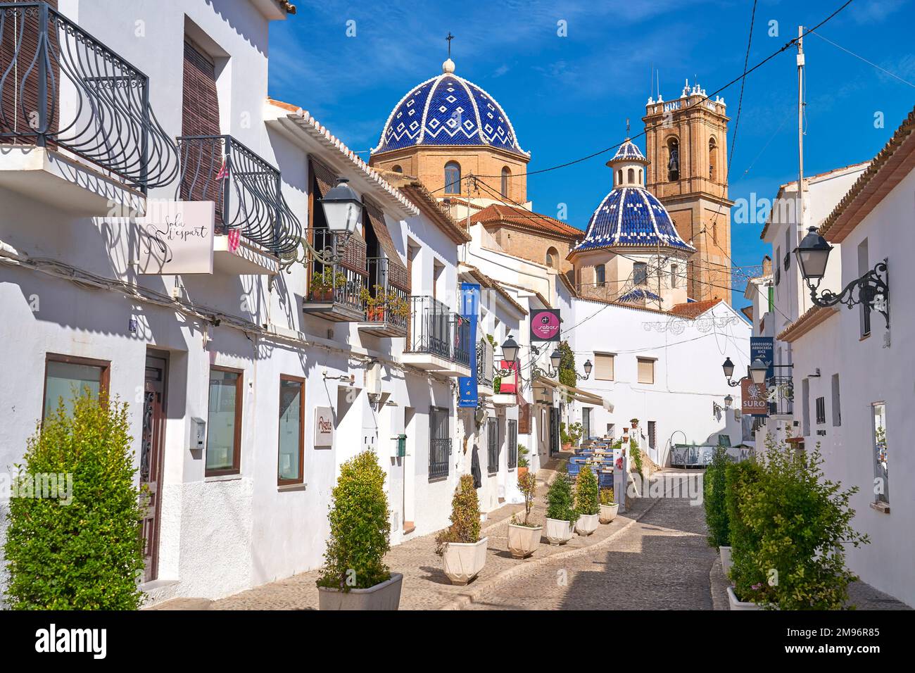 Altea, Costa Blanca, Alicante Province, Spain Stock Photo - Alamy