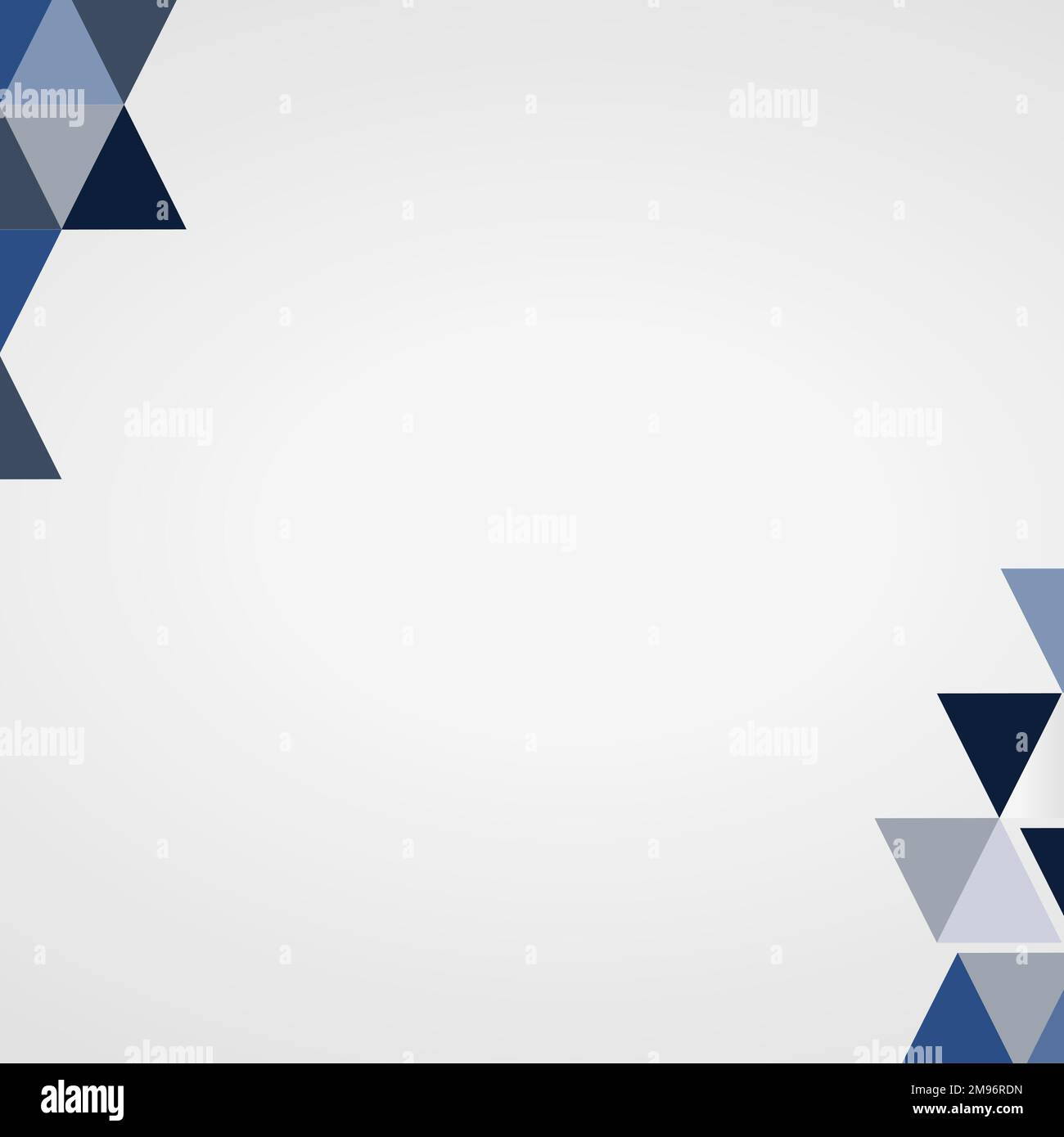 Blue geometric frame vector Stock Vector Image & Art - Alamy