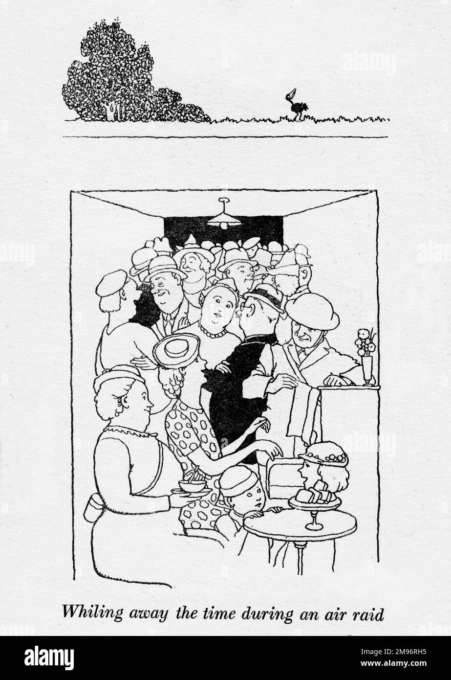 Heath Robinson - Wartime Cartoons - WWII. Whiling away the time away ...