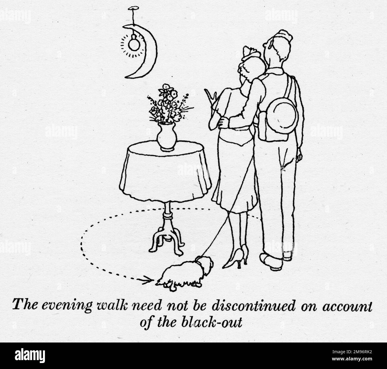 1940 woman cartoon hi-res stock photography and images - Alamy