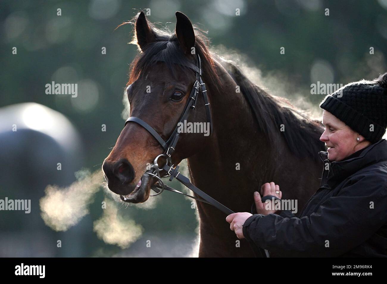 Pablo Del Pueblo after winning the Join Racing TV Now Handicap with ...