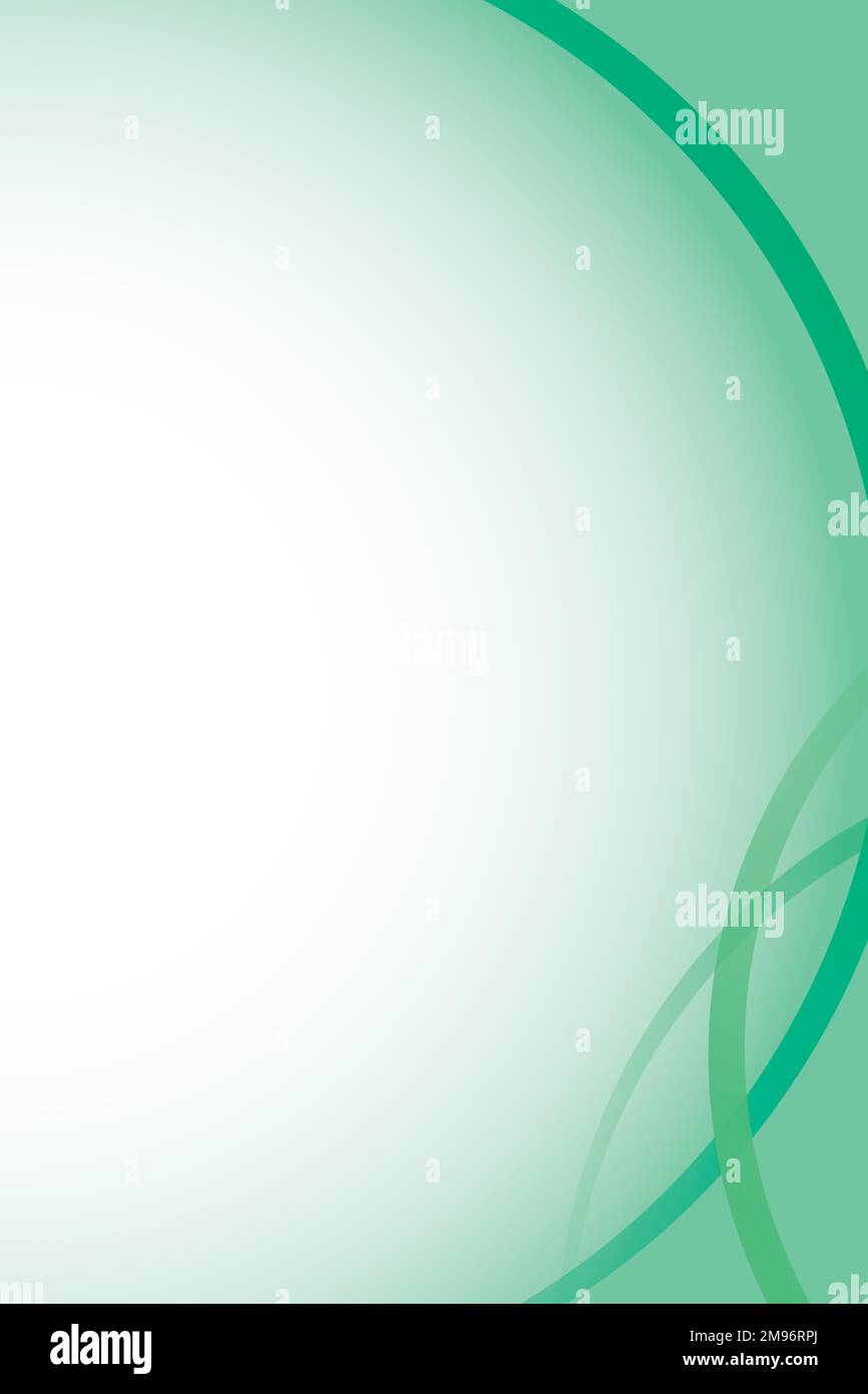 Emerald green curve frame template vector Stock Vector Image & Art - Alamy