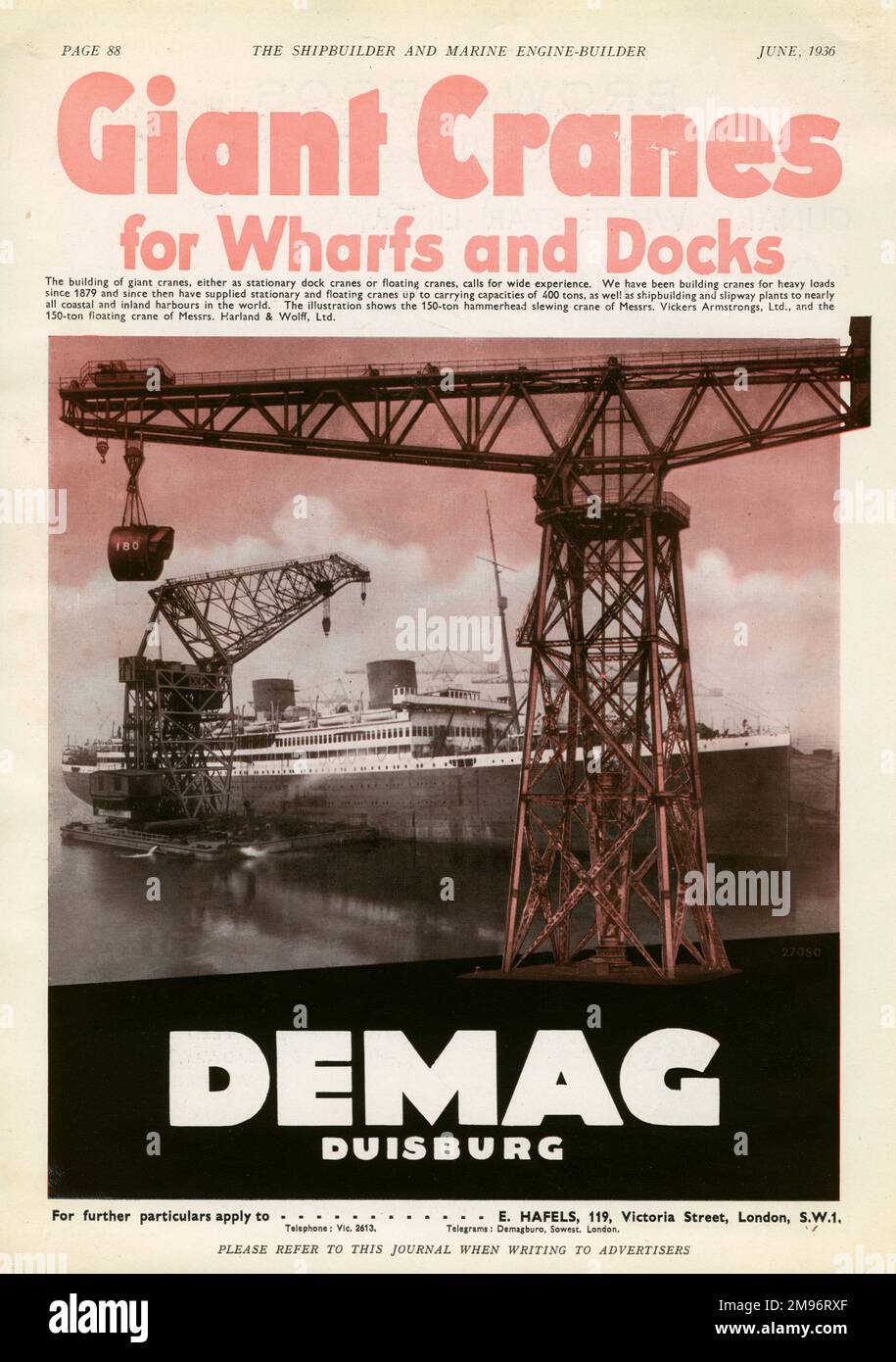 Demag hi-res stock photography and images - Alamy
