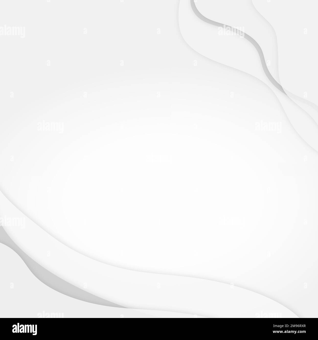 Gray curve frame template vector Stock Vector Image & Art - Alamy