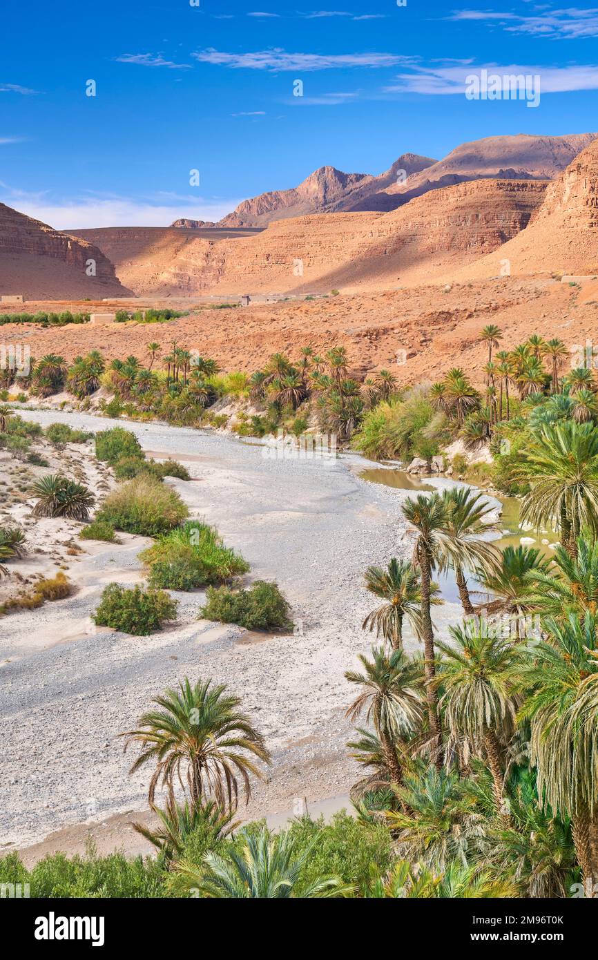 Landscape of Ziz Valley, Morocco, Africa Stock Photo - Alamy