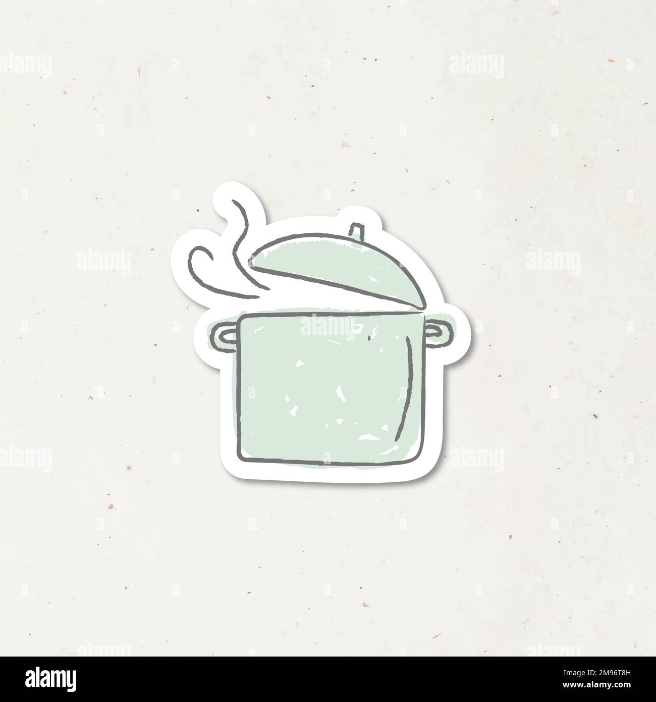 Drawing kitchen cookware pot tool hi-res stock photography and images ...