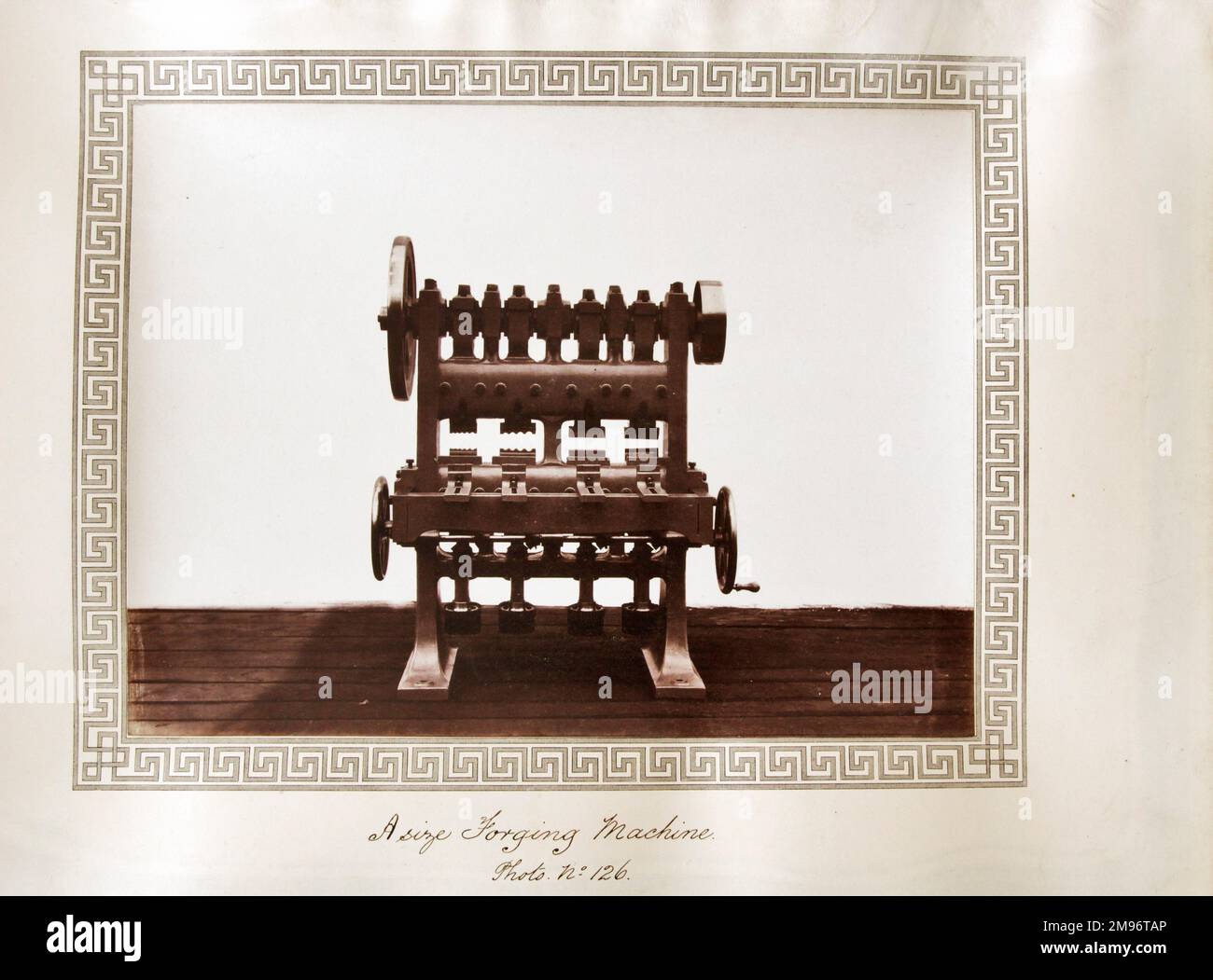 A size forging machine Stock Photo - Alamy