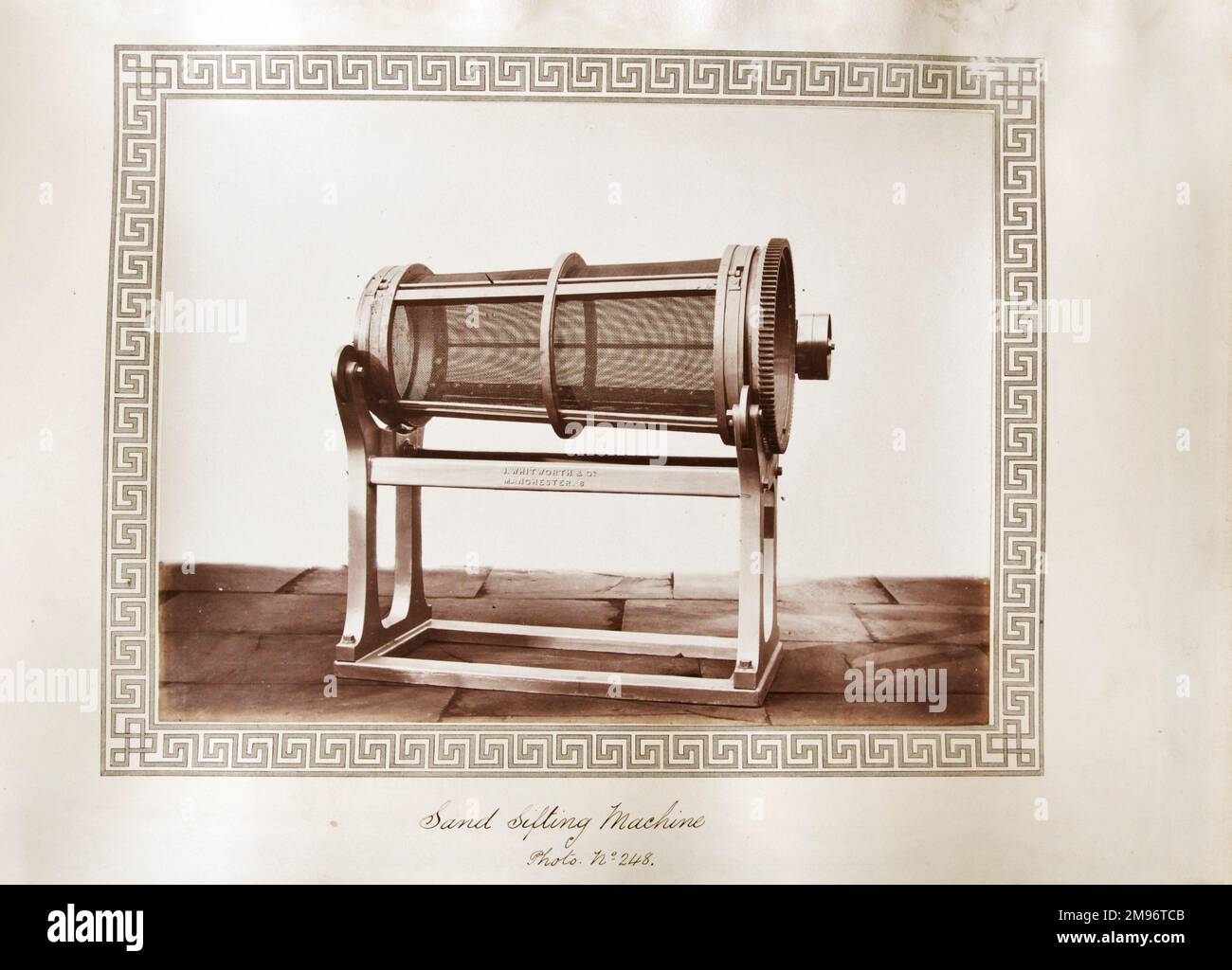 Sand sifting machine Stock Photo - Alamy