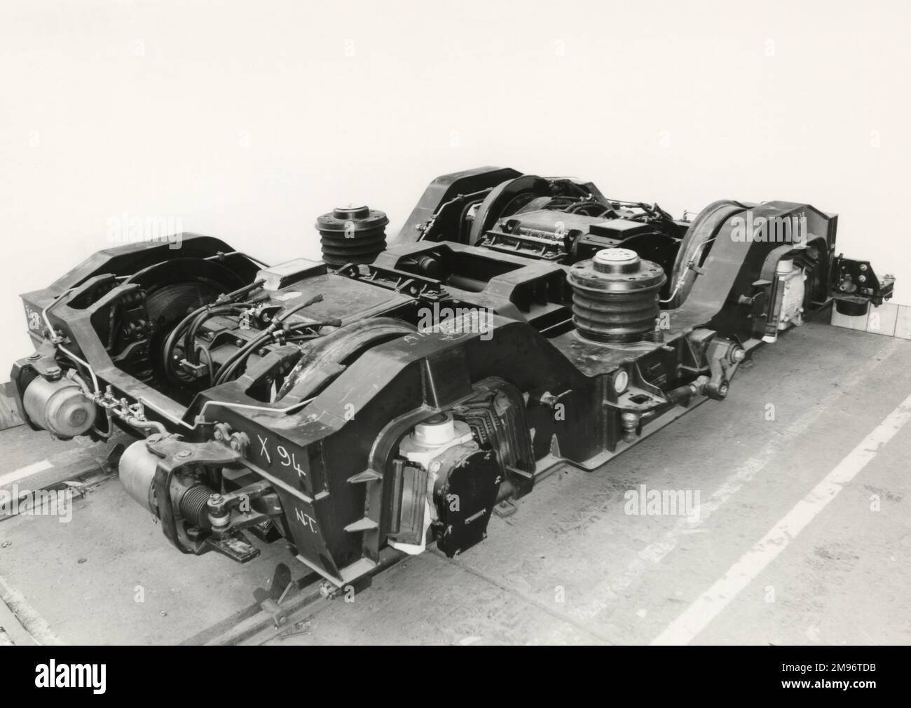 Power bogie, Kowloon-Canton Railway, c.1984 Stock Photo - Alamy