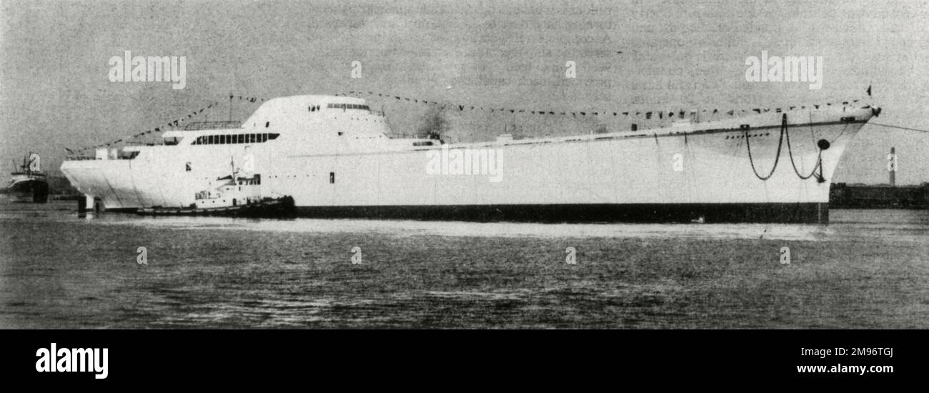 ?Savannah? nuclear-powered passenger-cargo ship after launching into ...