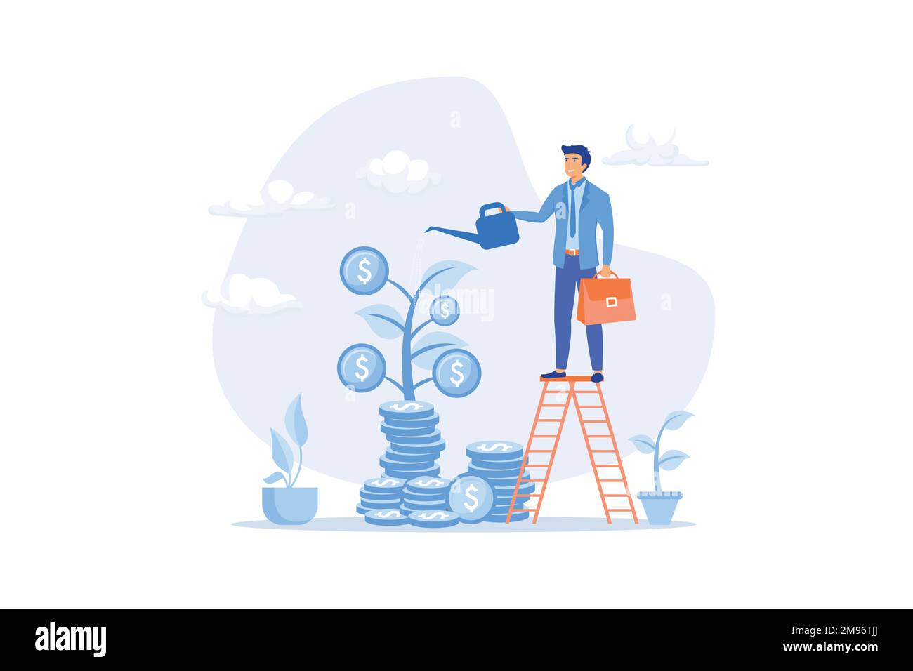 Mutual fund vector vectors hi-res stock photography and images - Alamy