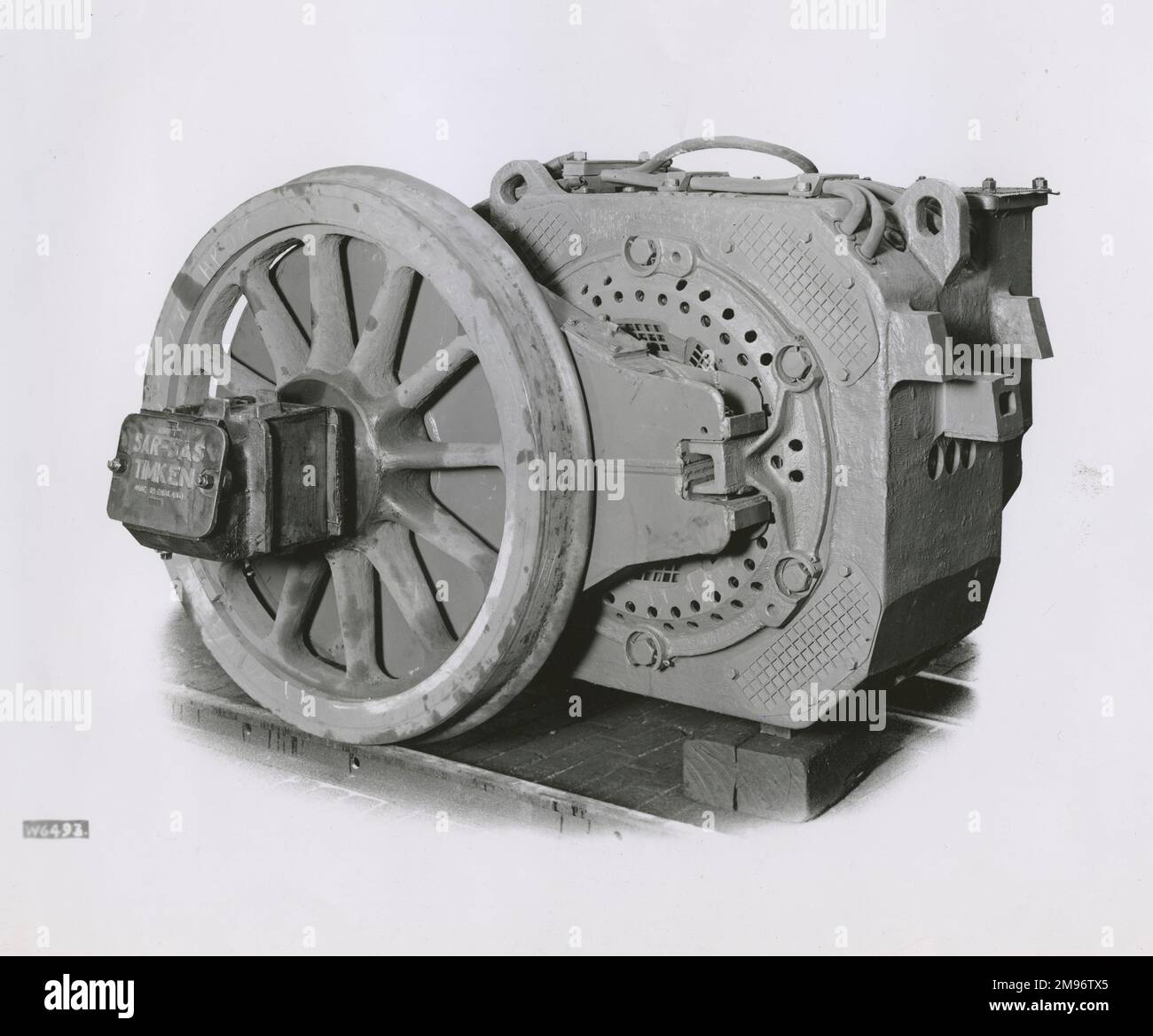 Traction motor, 1944 Stock Photo - Alamy
