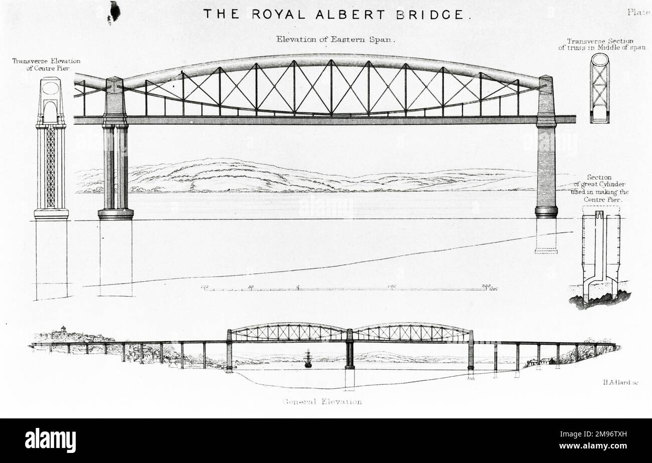 The royal albert bridge hi-res stock photography and images - Alamy