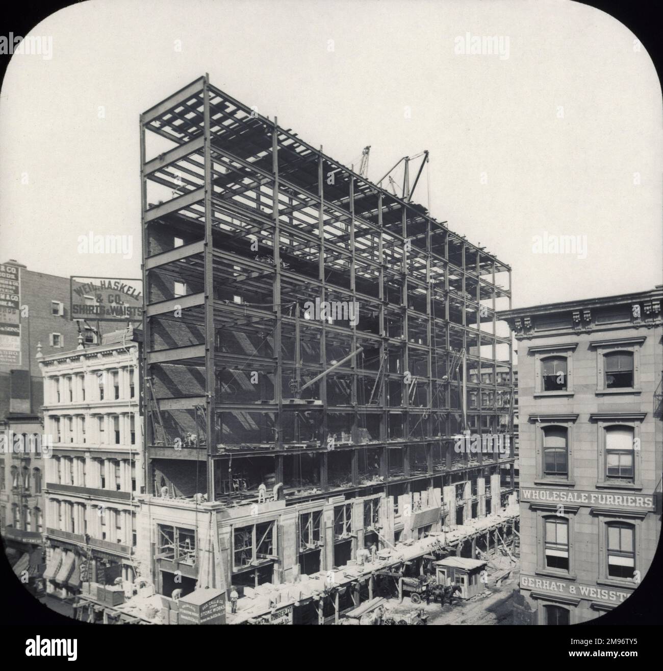 History of constructing hi-res stock photography and images - Alamy