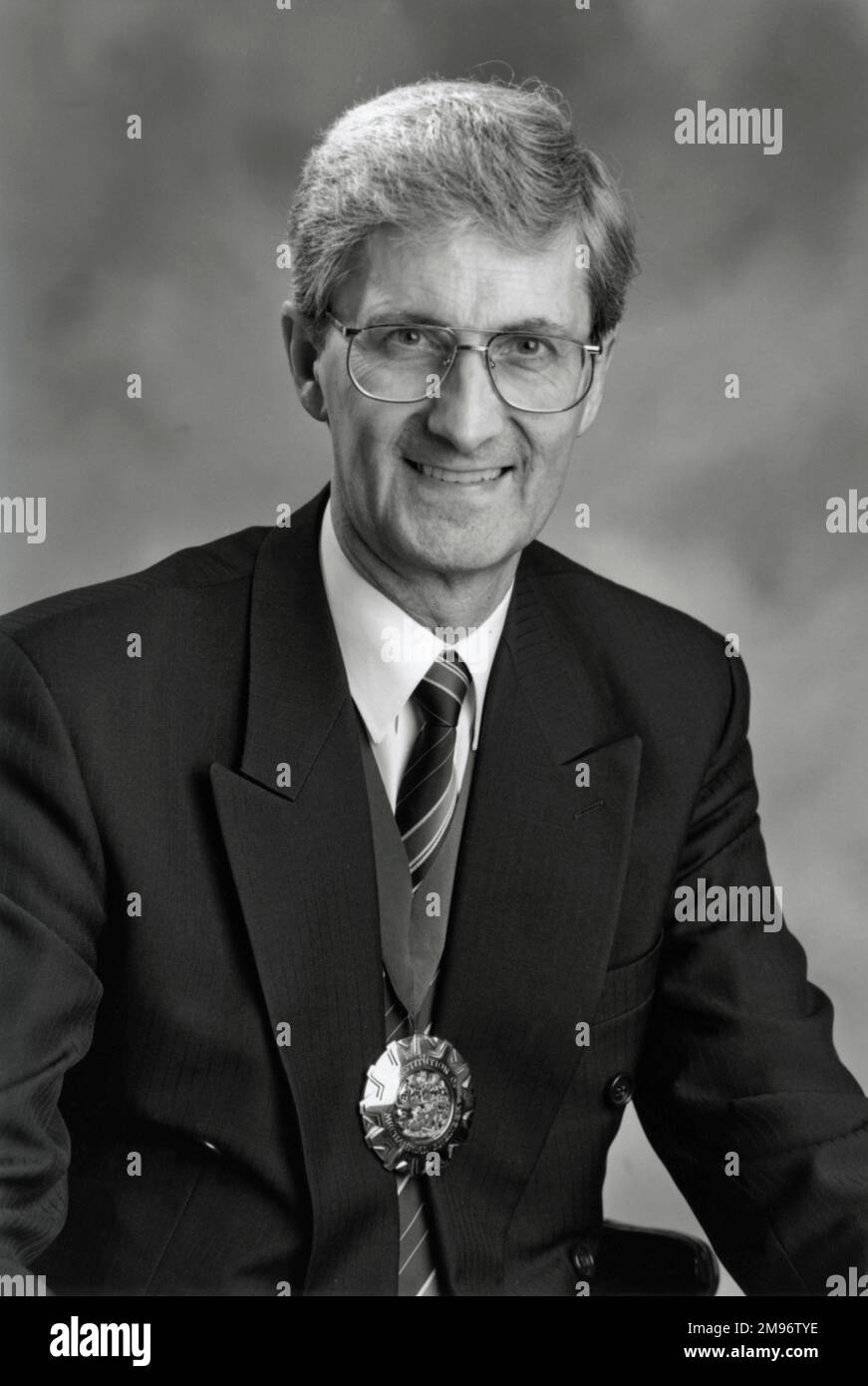 John Spence, IMechE President 1998 Stock Photo - Alamy