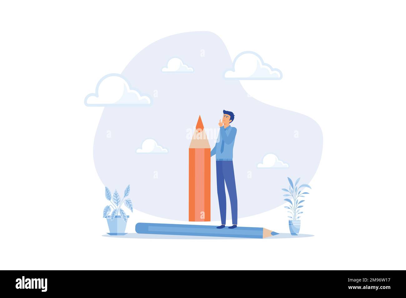 Creative thinking, creativity or imagination to get idea or solution to ... Creative thinking, creativity or imagination to get idea or solution to ...