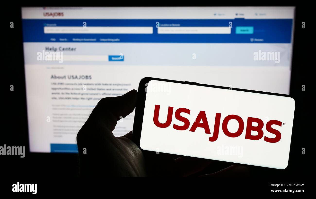Usajobs logo hi-res stock photography and images - Alamy