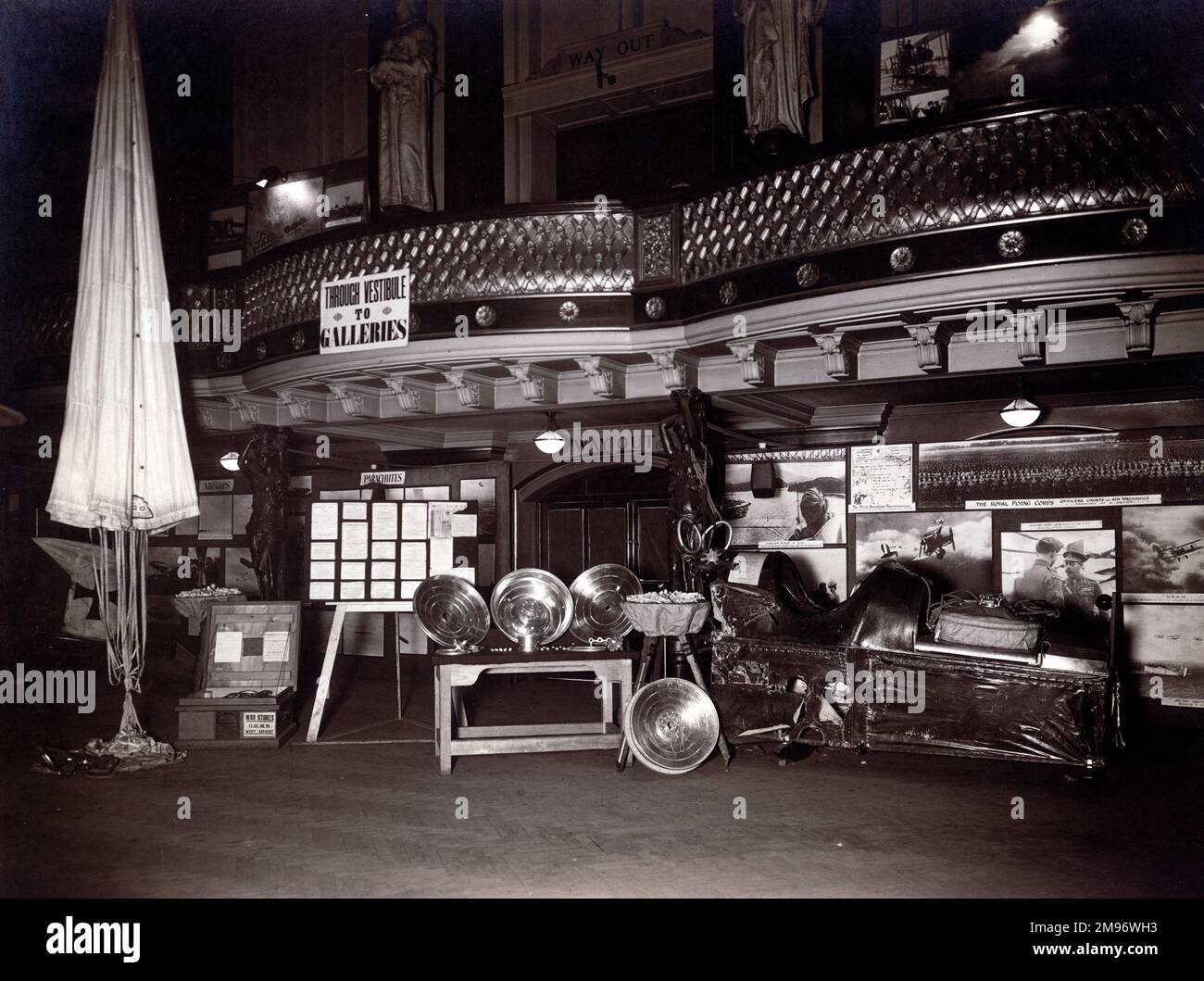 Lady Drogheda’s Official Air Services Exhibition at the People’s Palace ...