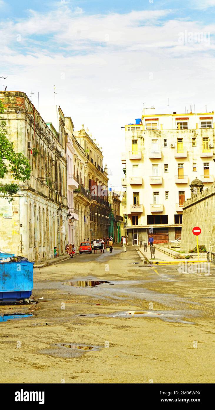 Overview of Havana in the Republic of Cuba, Cuba Stock Photo - Alamy