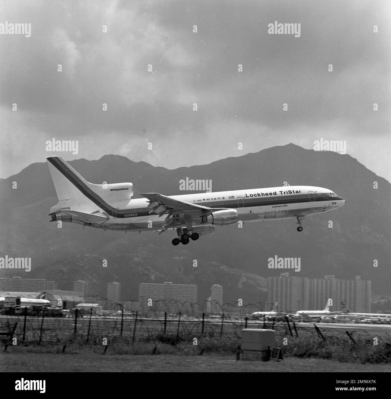 Lockheed Tristar N305EA was used by Lockheed aircraft on their ...