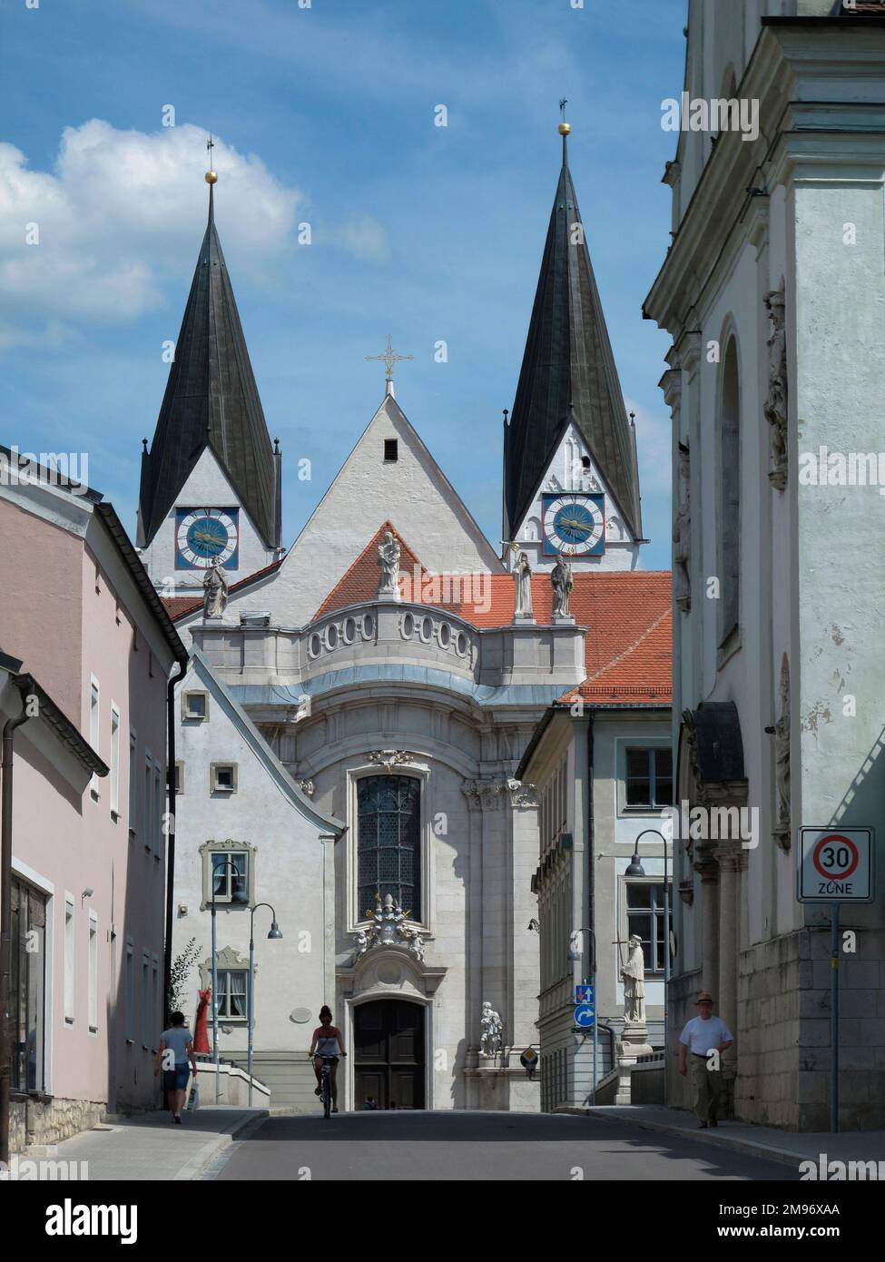 Germany, Bayern, Eichstatt: Towers of the Dome Stock Photo - Alamy