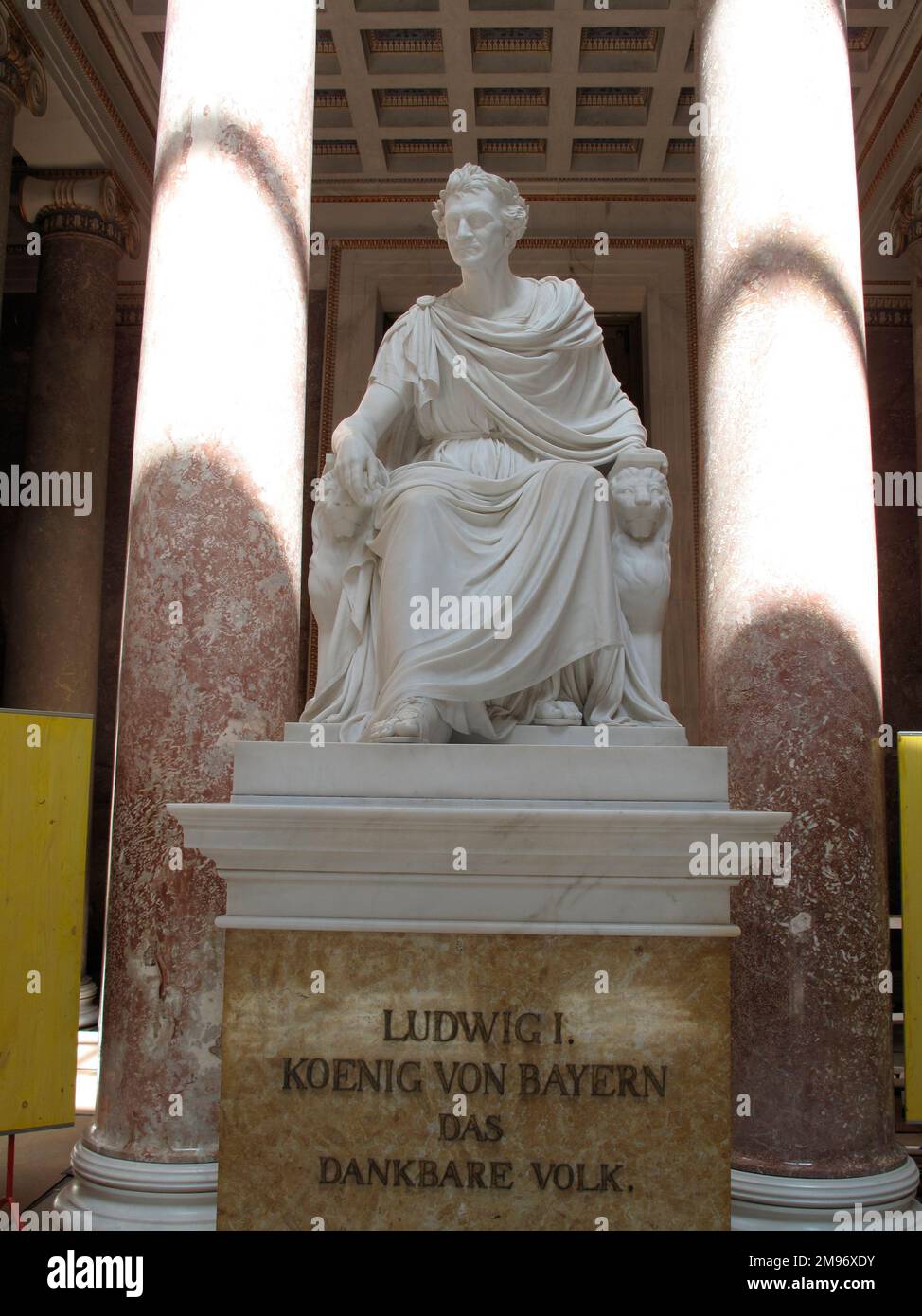 Statue king ludwig i bavaria walhalla hi-res stock photography and ...