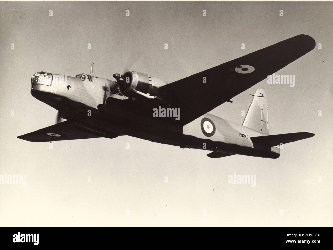 Vickers Wellington Ic, P9249, in the air Stock Photo - Alamy