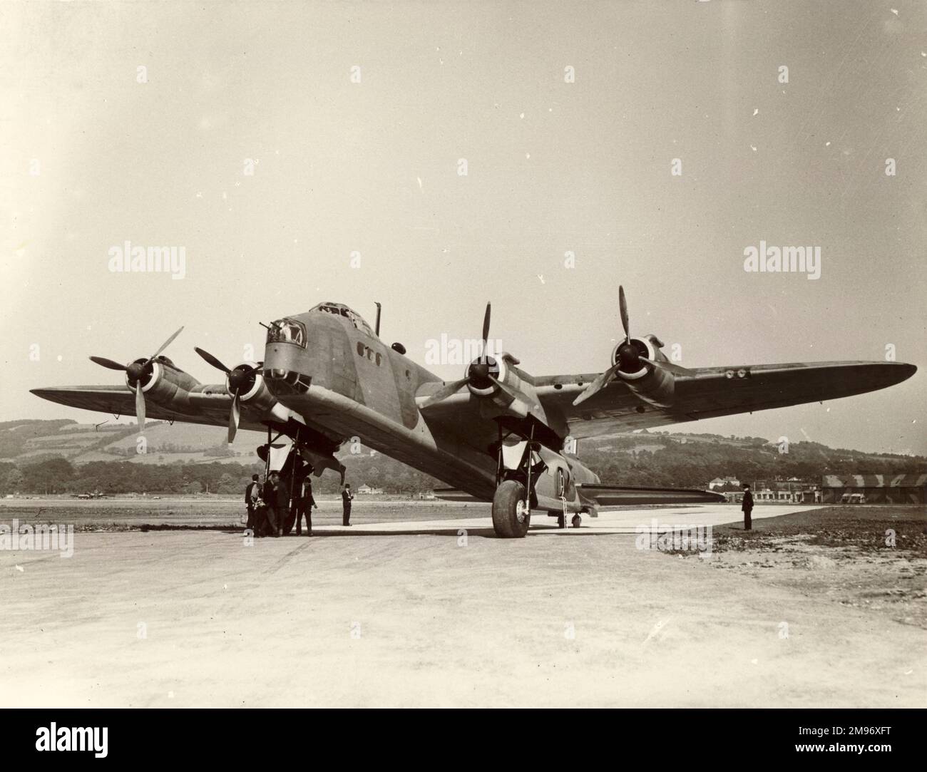 Short Stirling I Stock Photo - Alamy