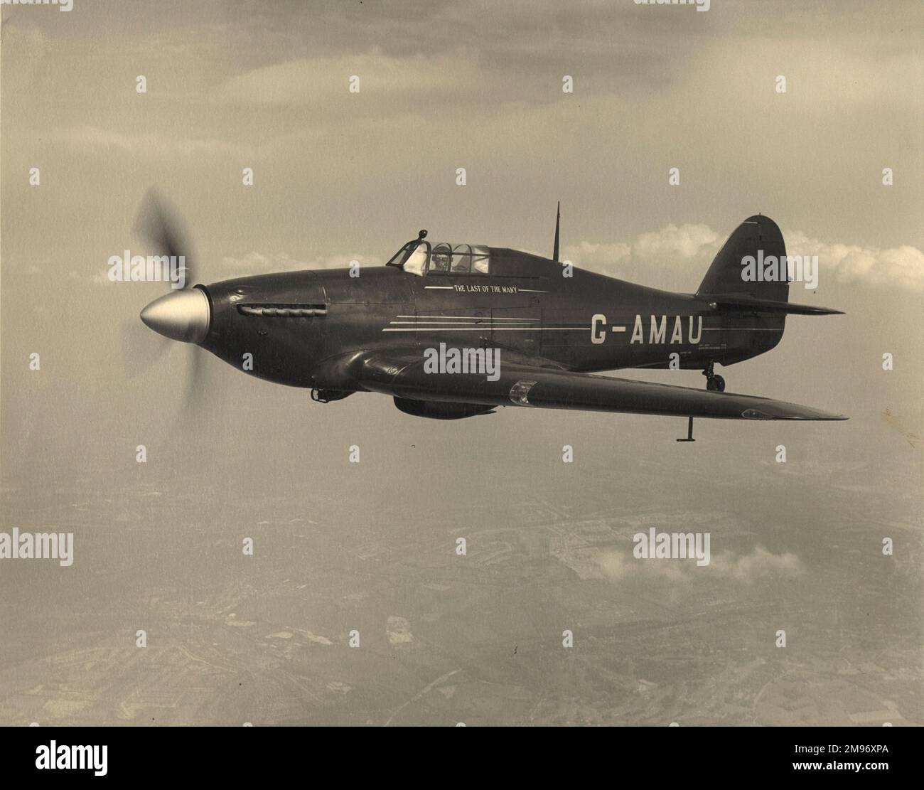 Hawker Hurricane IIC, PZ865/G-AMAU, The Last of the Many!, the final ...