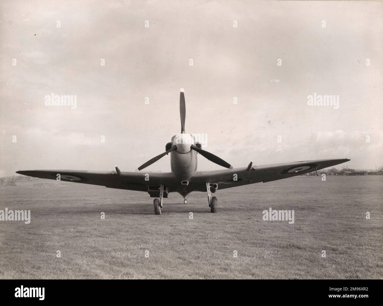 Supermarine Spitfire VC Stock Photo - Alamy