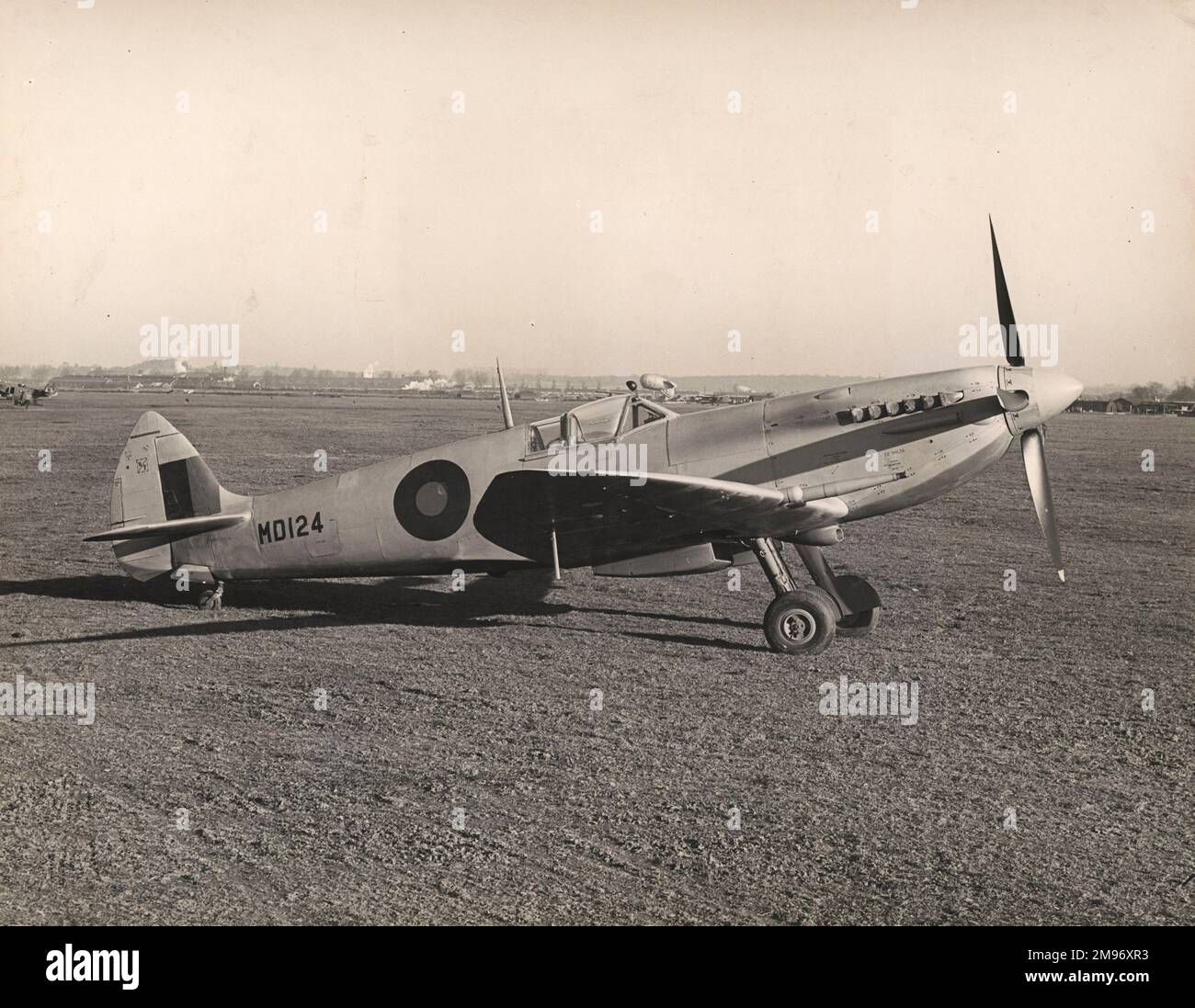 Supermarine Spitfire VII, MD124 Stock Photo - Alamy