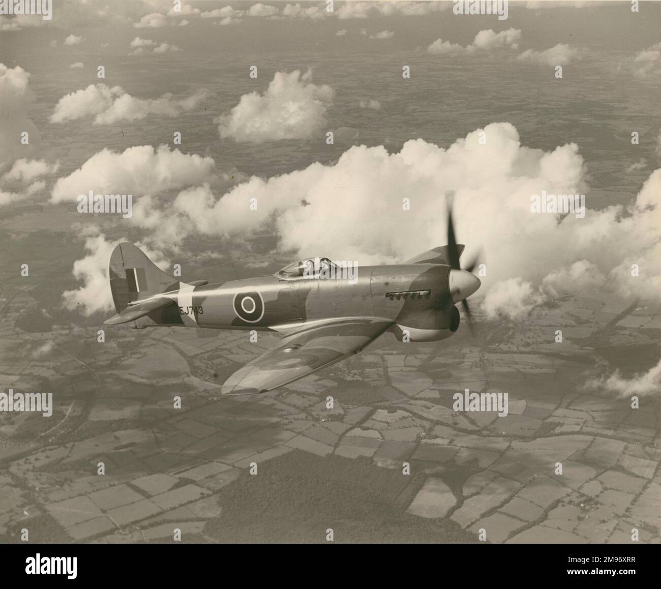 Hawker Tempest V, EJ743 Stock Photo - Alamy